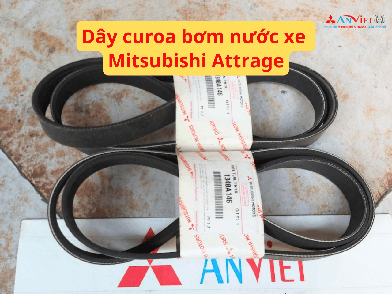 Dây curoa tổng xe Mitsubishi Attrage chính hãng